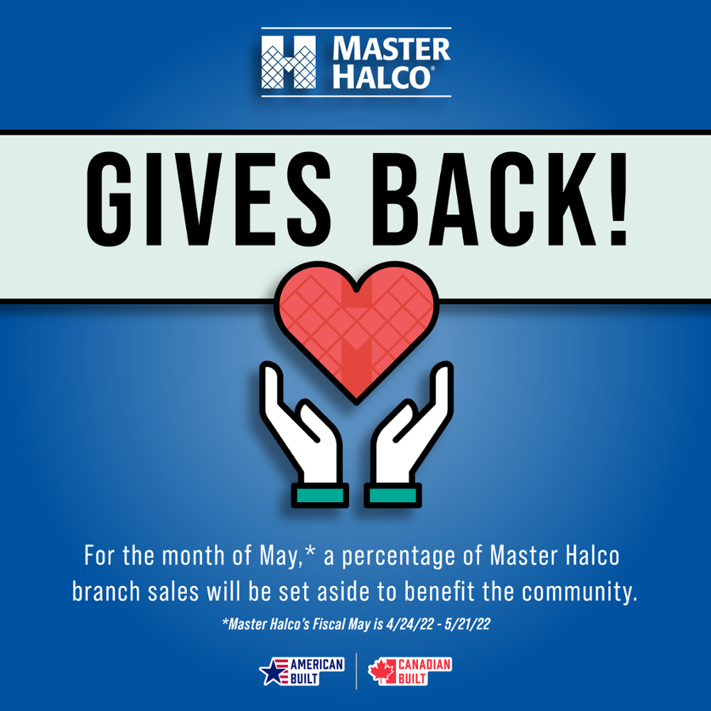 Master Halco Gives Back | Master Halco