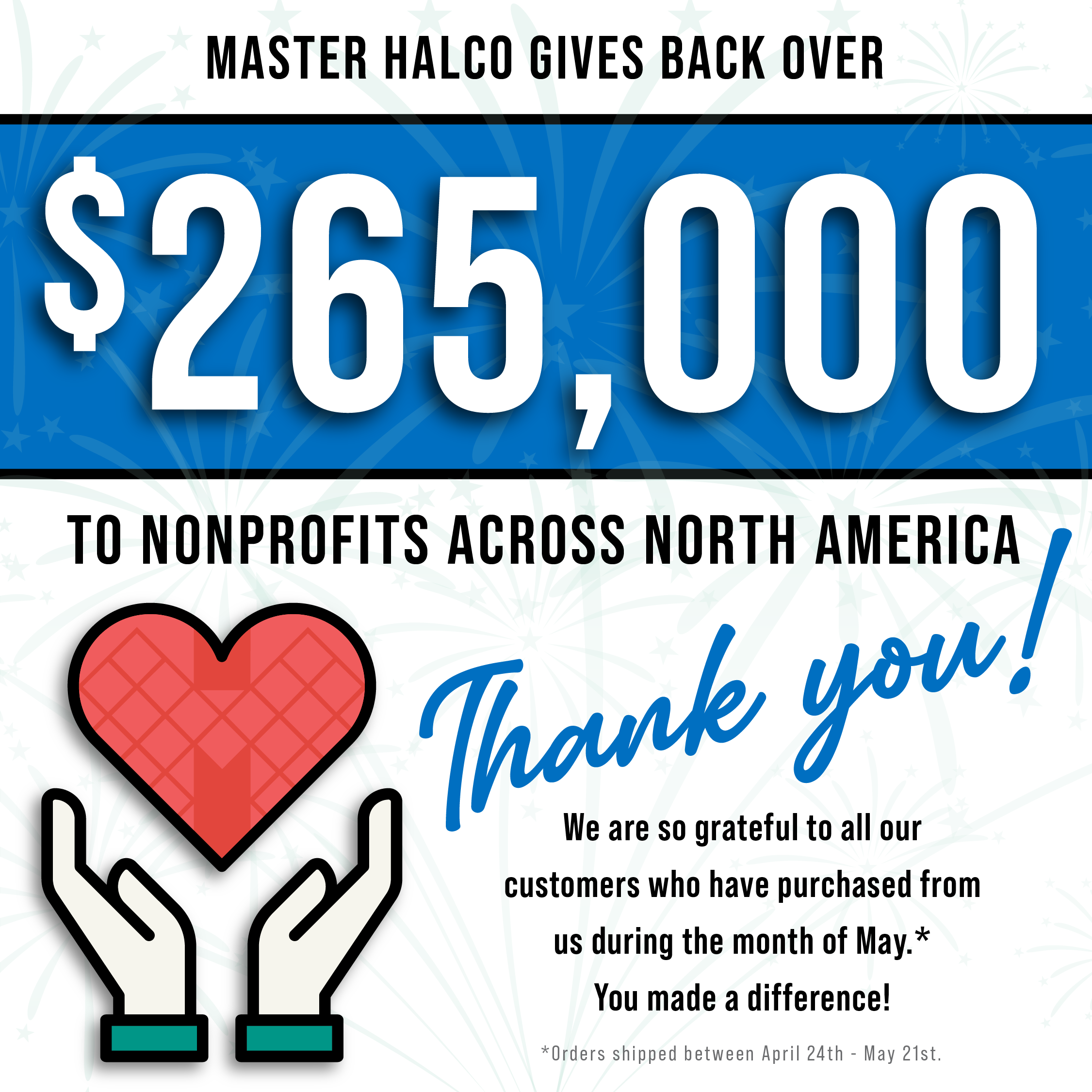 Master Halco Gives Back | Master Halco